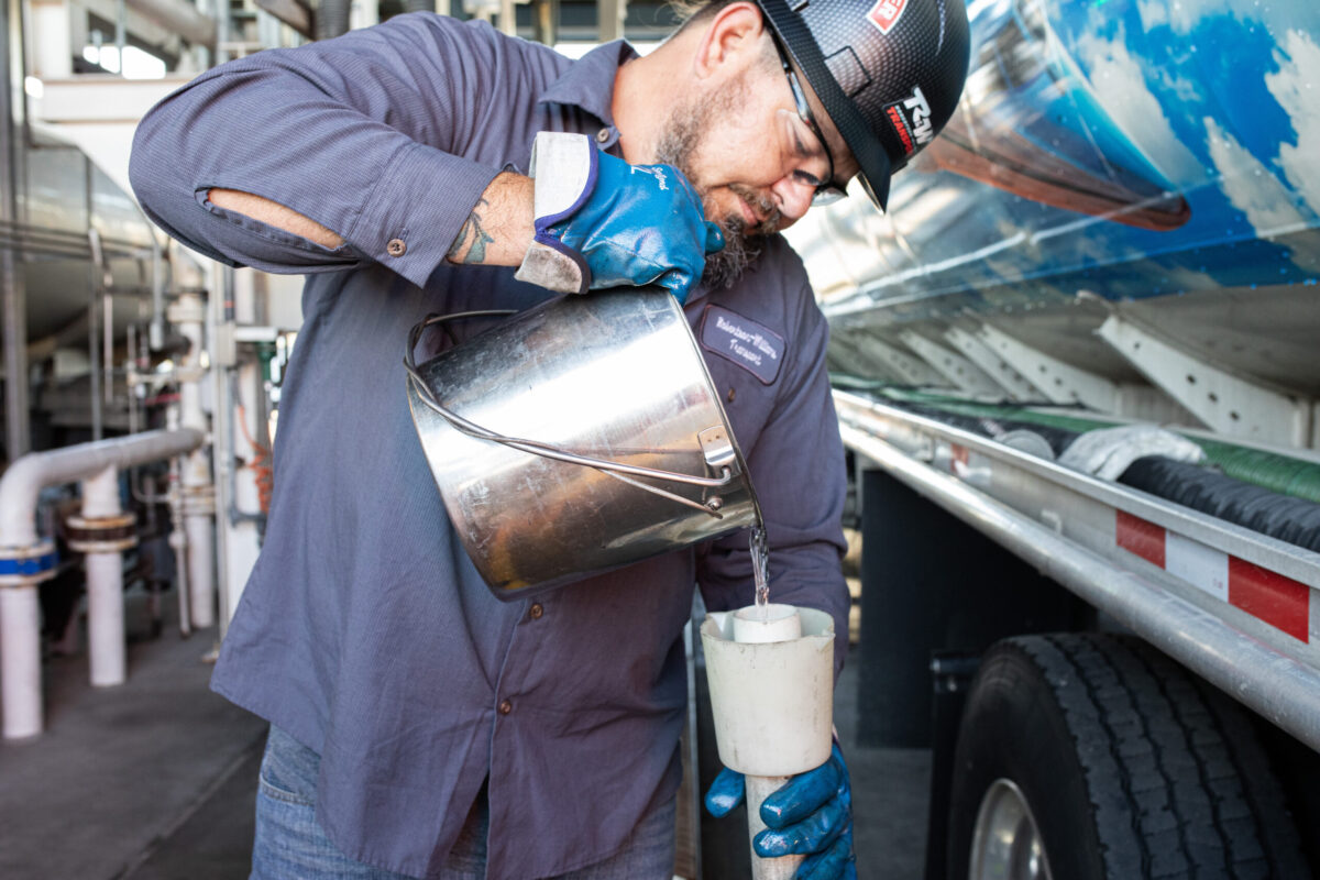 White Bucket Testing - The RWT Way - Robertson-Williams Transport